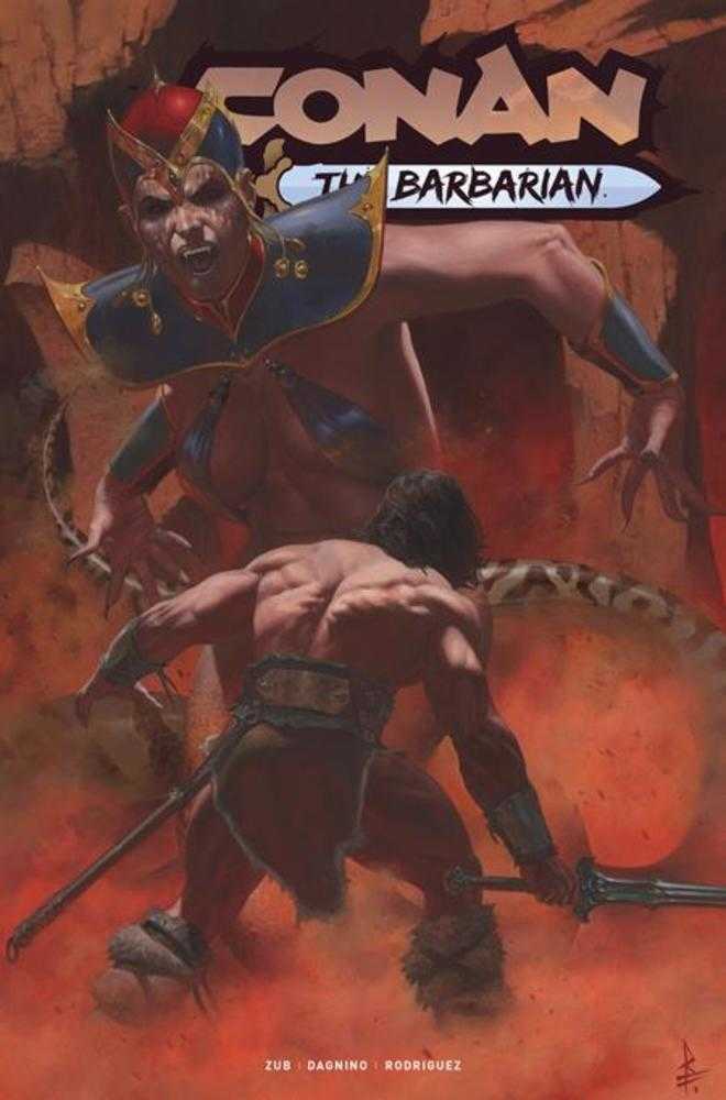 Conan The Barbarian #22 Cover B Riccardo Federici Variant (Mature ...