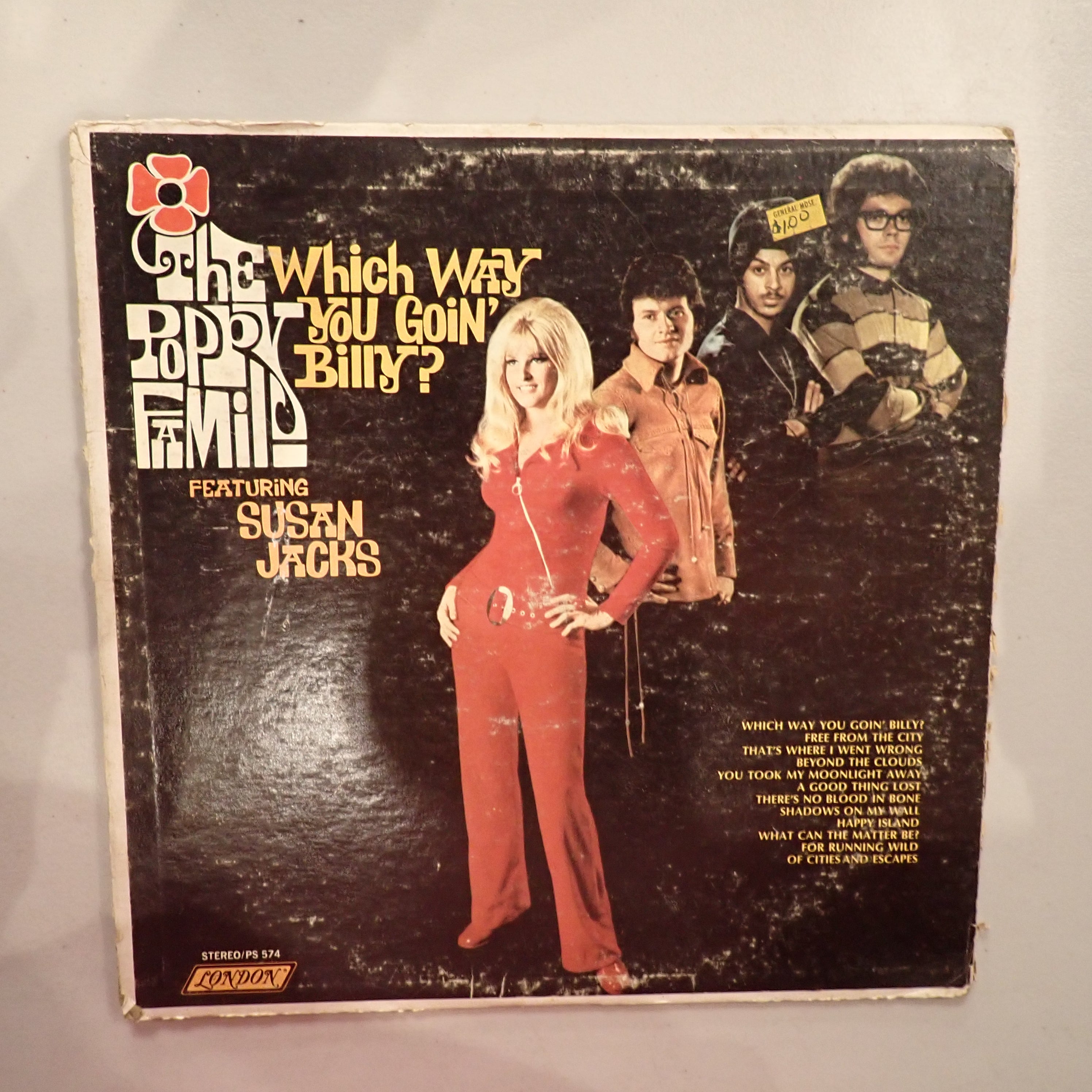 The Poppy Family Featuring Susan Jacks – Which Way You Goin' Billy ...